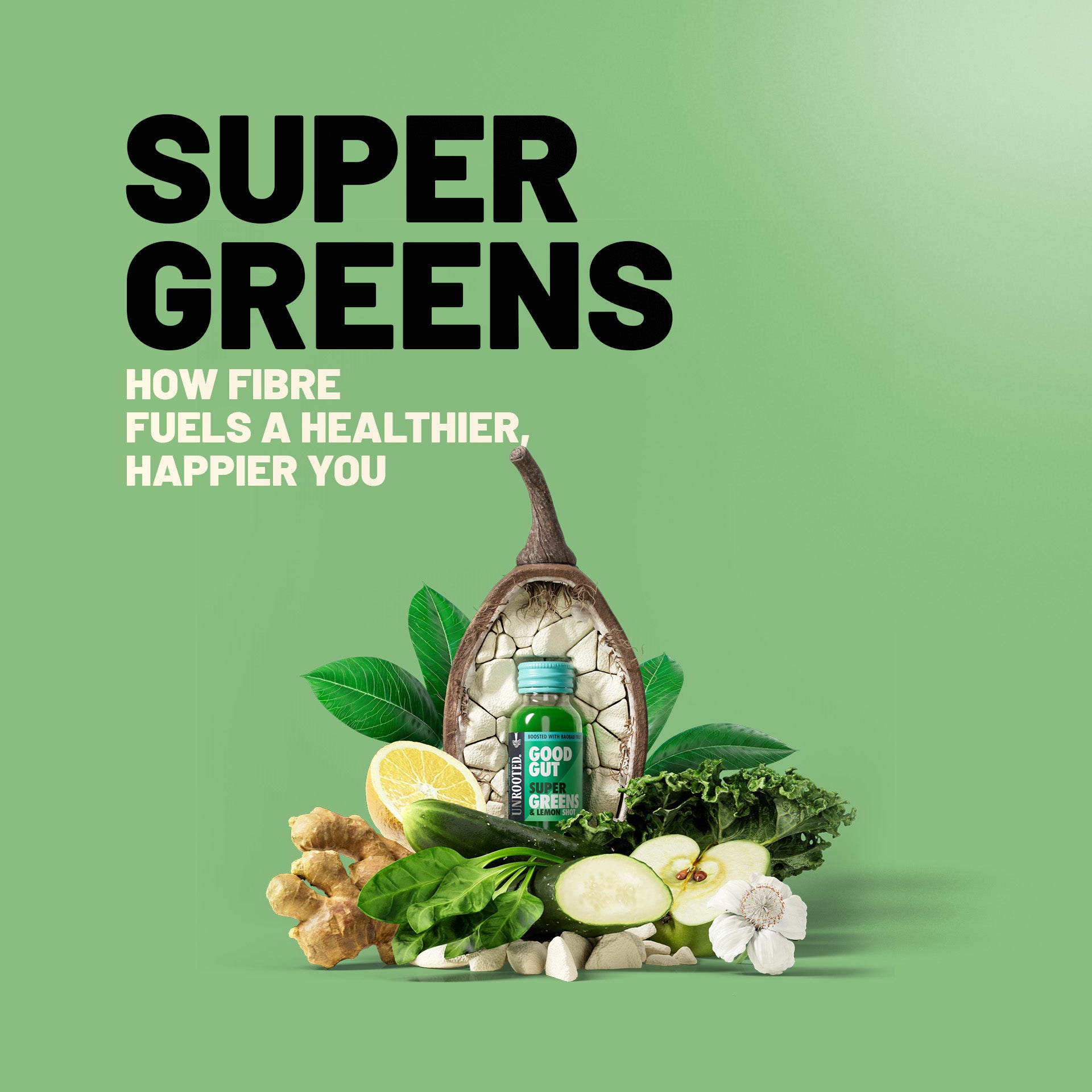 Super Greens: The Ultimate Green Shot for Gut Health and Vitality ...